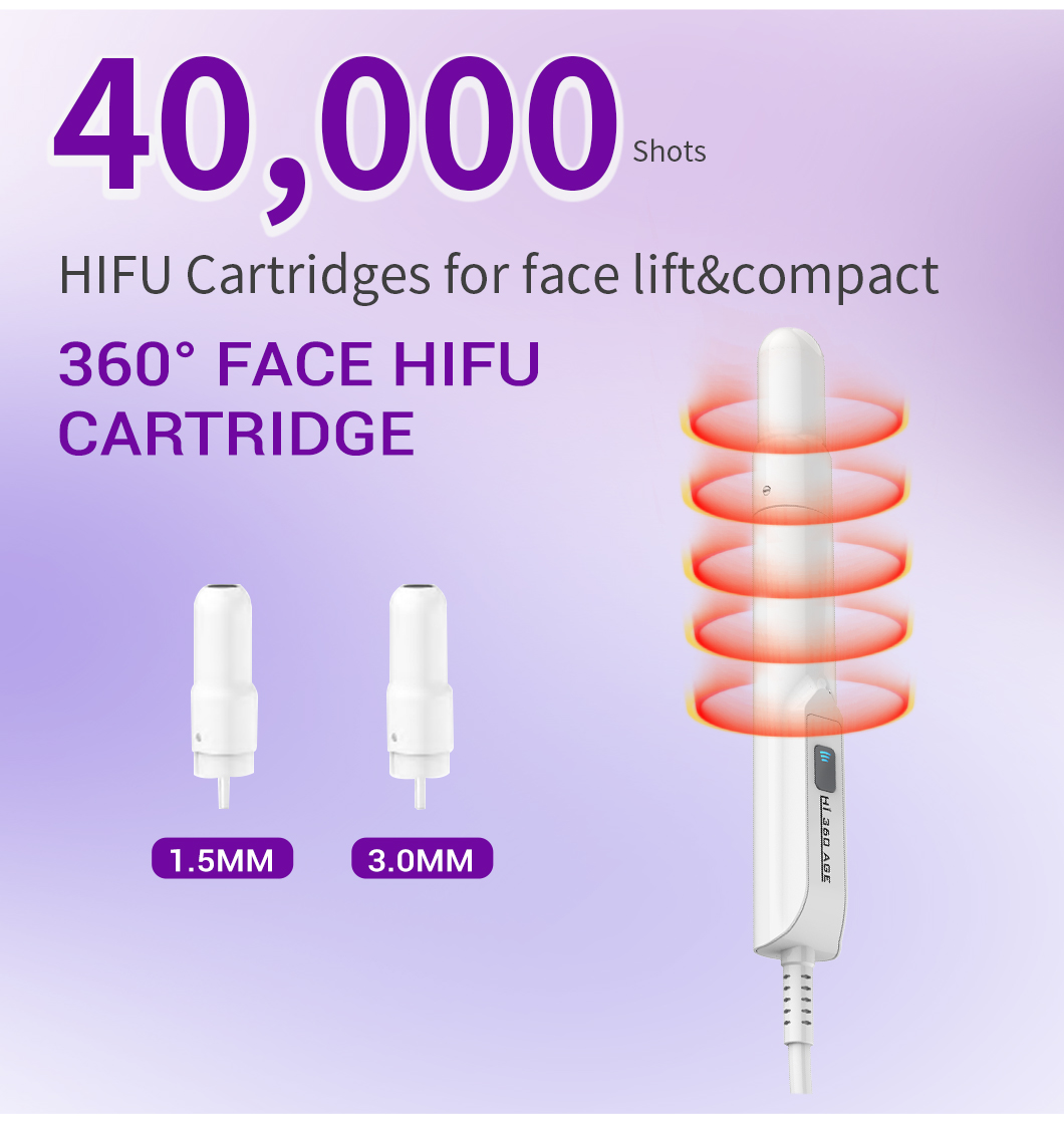 6 IN 1 Vertical 12D HIFU Machine